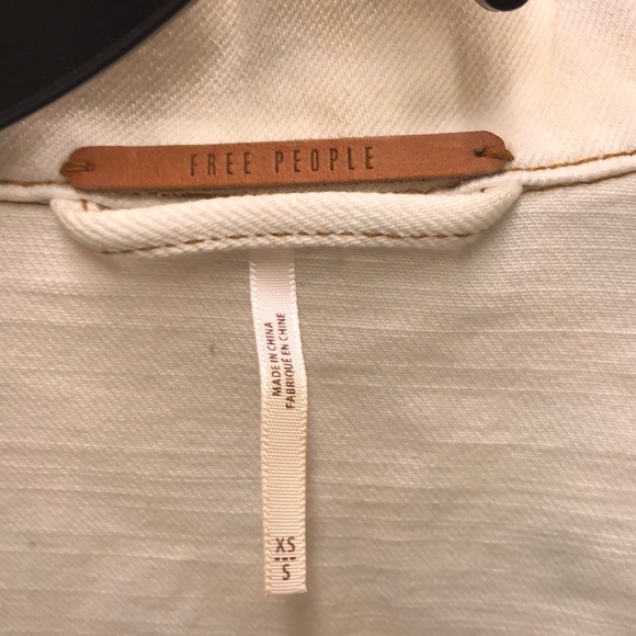Free People | Jackets & Coats | Brand New Free People Multi Color Jean ...